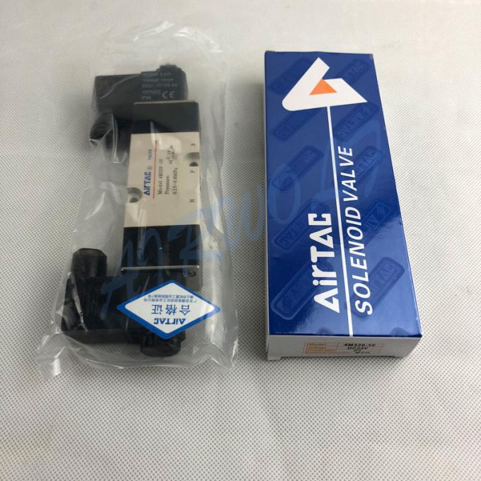 5/2 Way Double Coil Pneumatic Solenoid Valves Airtac 4M320-08 4M320-10 ... 5/2 Way Double Coil Pneumatic Solenoid Valves Airtac 4M320-08 4M320-10 ...