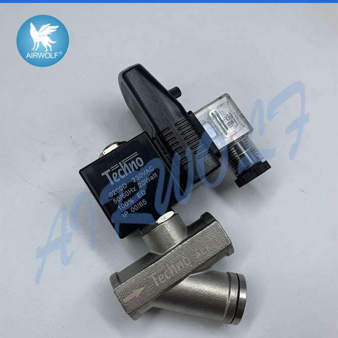 Electronic Fixed Time Like Draw Off ADV-15T Air Compressor Solenoid ...