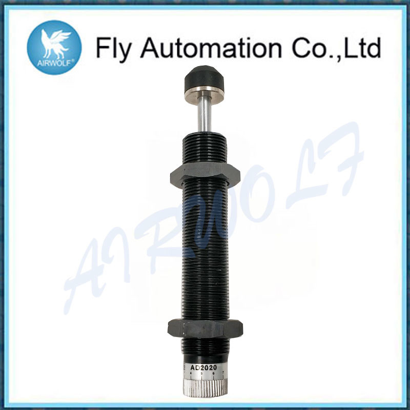 Carbon Steel Hydraulic Shock Absorber / Pneumatic Shock Absorber Length ...