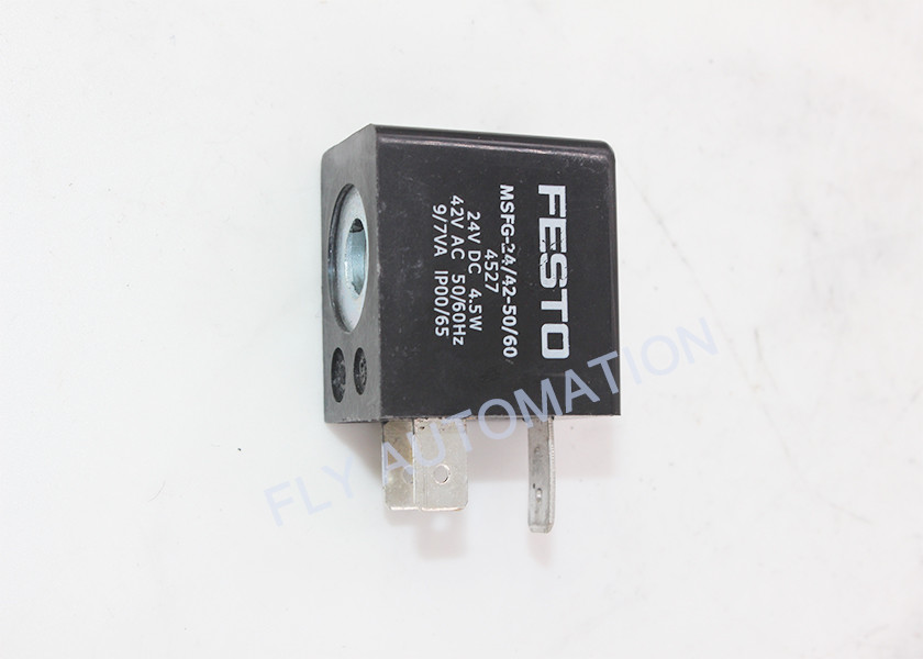 Standand Iso Solenoid Valve Coil FESTO MSFG-24-42-50/60 4527 DC24V
